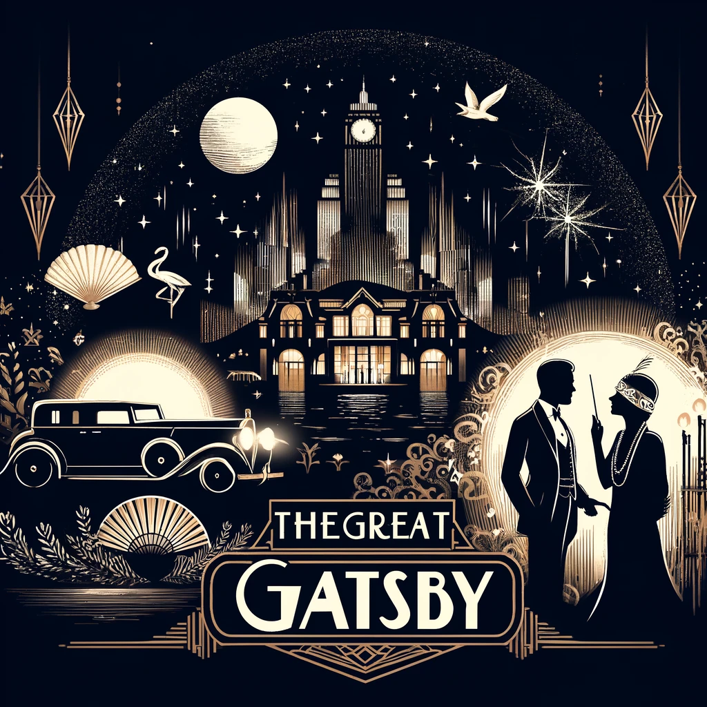 The Great Gatsby Crossword Puzzle Printable and Online - Rudolph ...